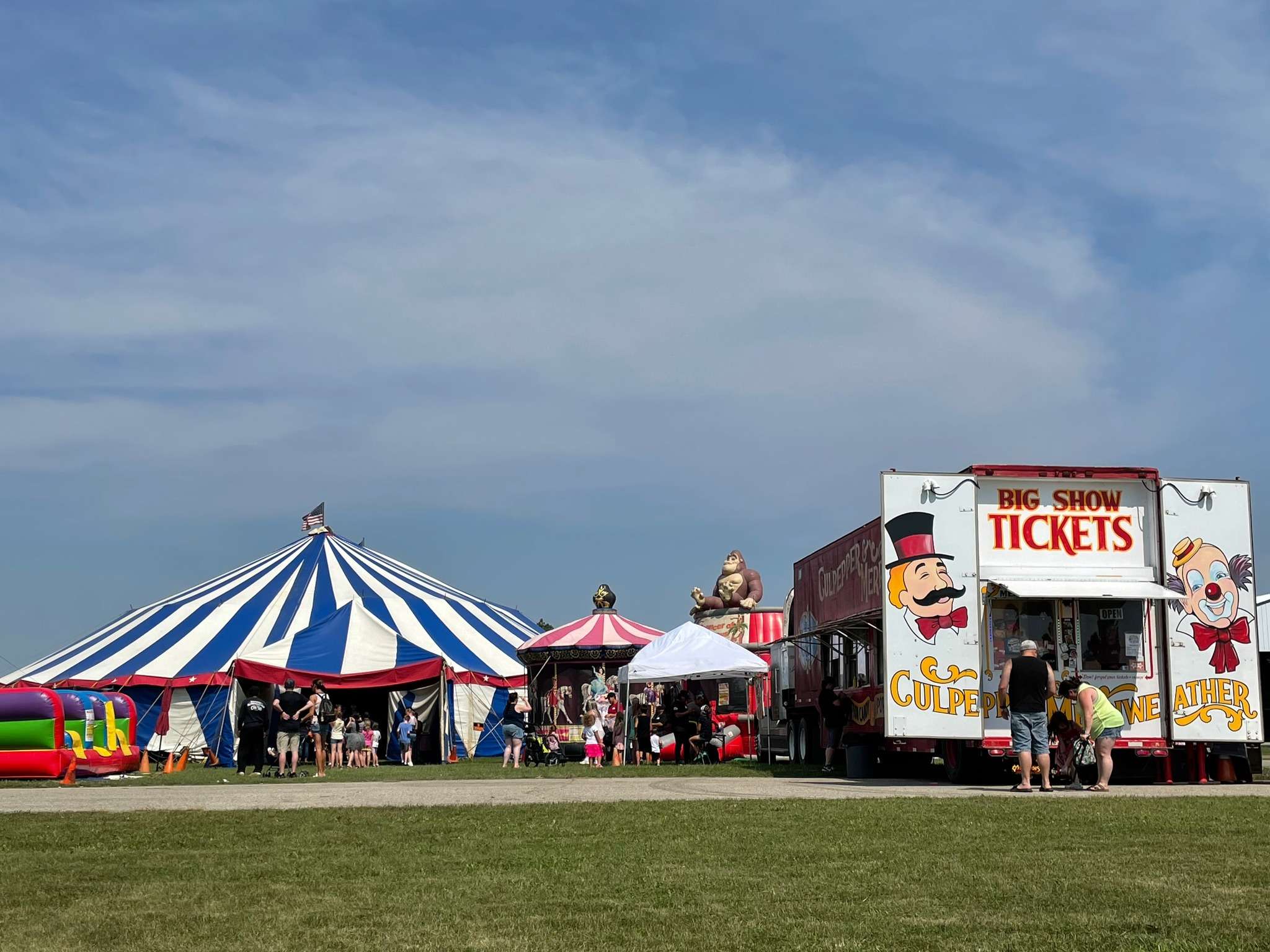 Culpepper and Merriweather Circus at Williamson County Fairgrounds ...