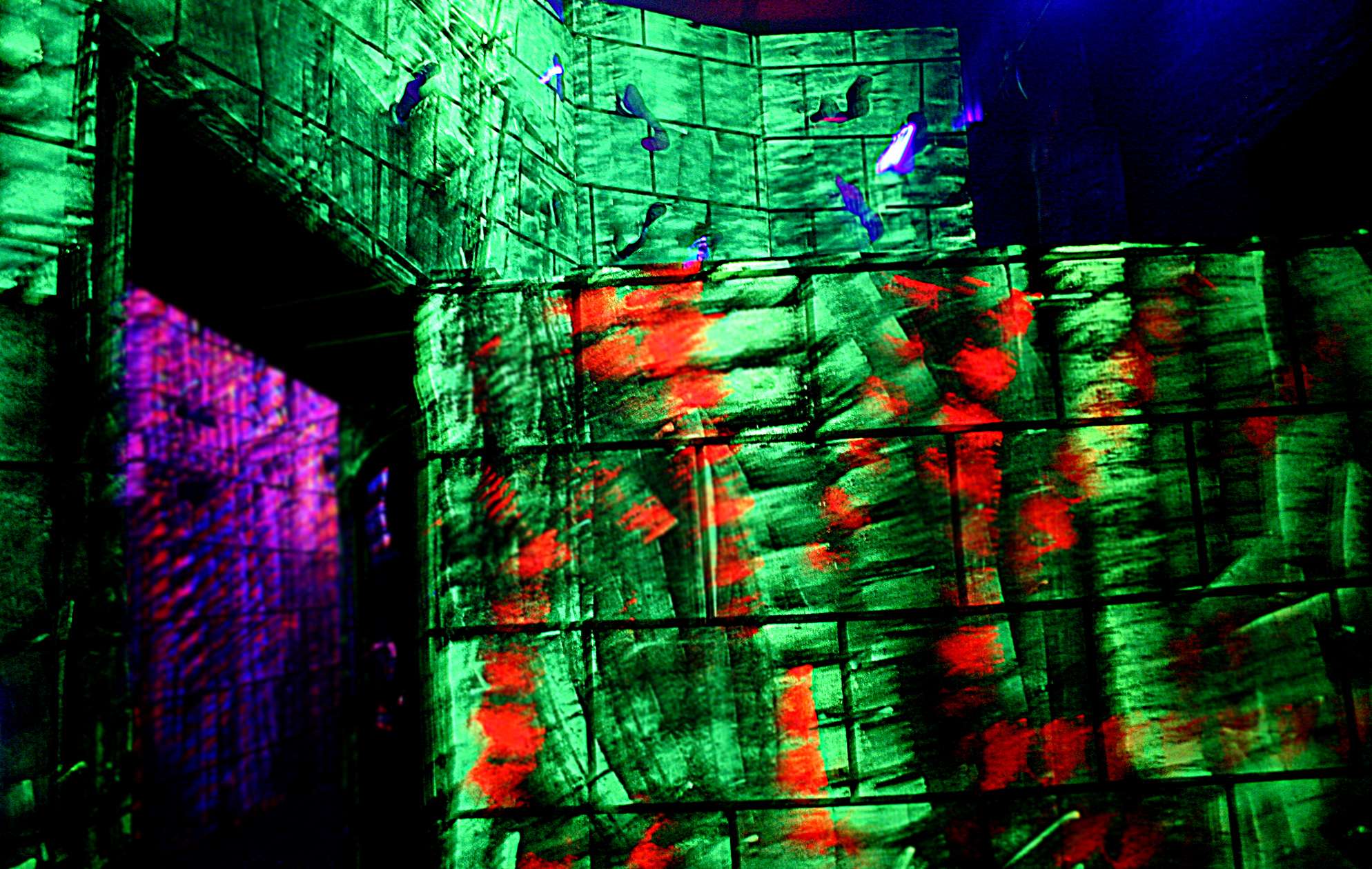 Mapa Da Arena De Laser Tag