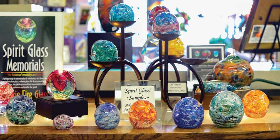 Prairie Fire Glass Artwork in Monticello | Enjoy Illinois