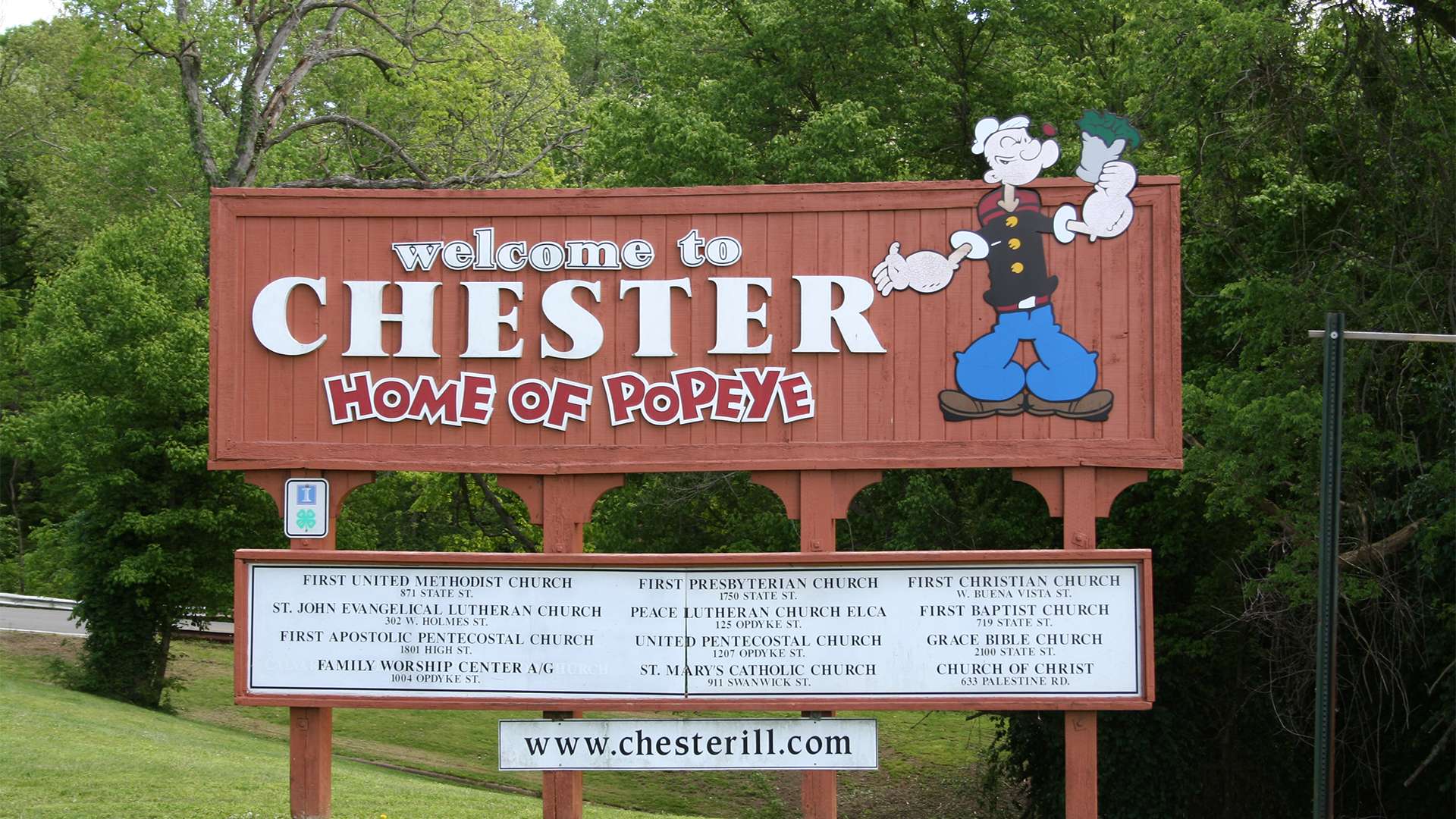 Visit Popeye the Sailor Man in Chester! | Enjoy Illinois