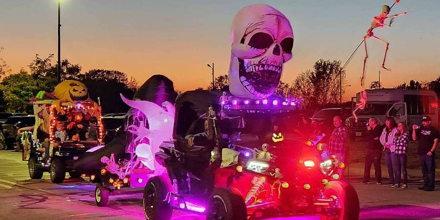 Spooktacular Halloween Lighted Golf Cart & UTV Parade | Enjoy Illinois